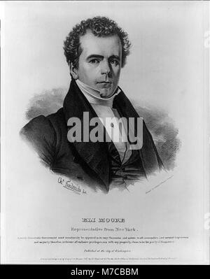 This is a portrait of Eli Moore, a representative from New York. The ...