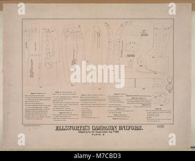 Ellsworth's campaign uniform Stock Photo - Alamy