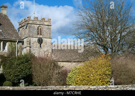 St Andrews Miserden Gloucestershire England Stock Photo: 17404400 - Alamy