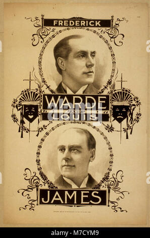 Frederick Warde and Louis James Stock Photo - Alamy