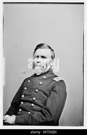 A portrait of General Alexander S. Diven, an American military officer ...