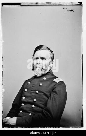 A portrait of General Alexander S. Diven, an American military officer ...