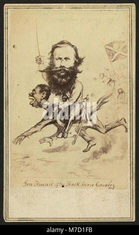 General Stewart of the Black Horse Cavalry. General Stewart of the ...