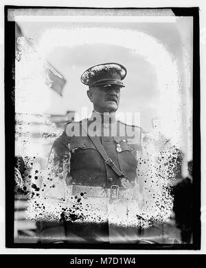 General J. J. Pershing, the commander of the American Expeditionary ...