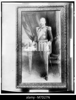 A portrait of King George I, capturing his regal appearance and ...
