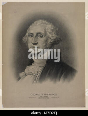 This portrait of George Washington presents the first U.S. president ...