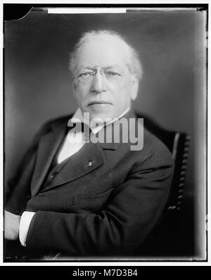 Photograph of Samuel Gompers, an American labor leader, with a group of ...