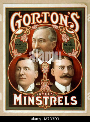 Gorton's famous Minstrels Stock Photo - Alamy