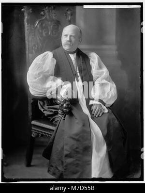This photograph captures Bishop Alfred Harding, a religious leader ...