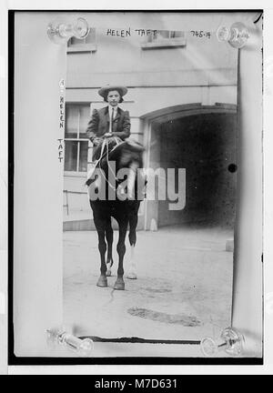 A photograph of Helen Taft, the First Lady of the United States ...