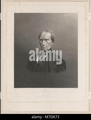 A portrait of Henry Clay, an influential American statesman and ...