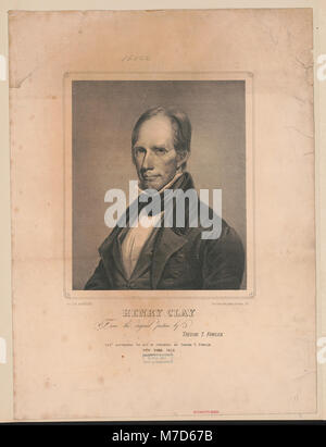A portrait of Henry Clay, an influential American statesman and ...