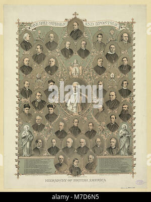 Hierarchy of British America Stock Photo - Alamy