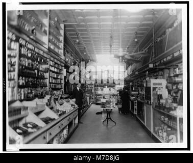 This photograph shows the interior of People's Drug Store located at ...