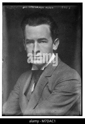Portrait of James Montgomery Flagg, an influential American artist and ...