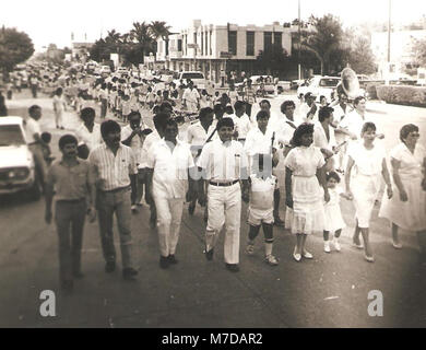 A photograph depicting children from Sinaloa, Mexico, participating in ...