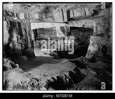 Solomon's Quarries, located in Jerusalem, are an ancient network of ...