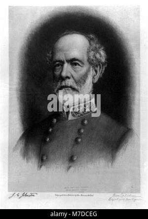 General Joseph E. Johnston was a prominent Confederate officer during ...