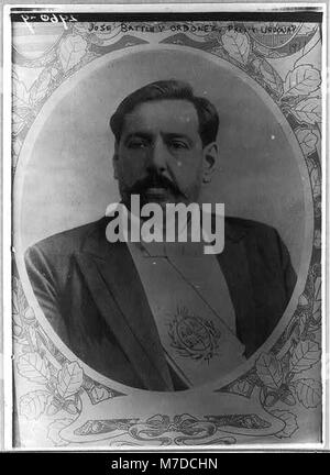 Jose Battle y Ordonez, bust portrait, facing left Stock Photo - Alamy