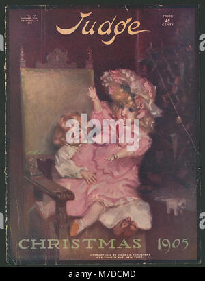 Judge. Christmas 1905 Stock Photo - Alamy