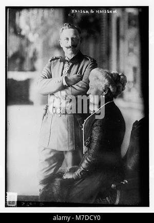 A portrait of Kaiser Wilhelm II in 1900, showcasing his military ...