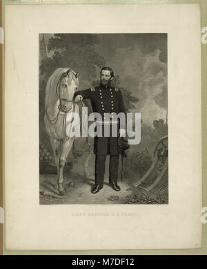 A formal portrait of Lieutenant General Ulysses S. Grant, General in ...
