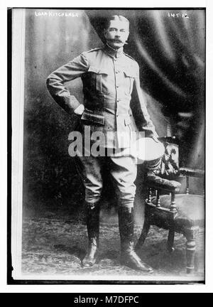 A military portrait of Lord Kitchener, a prominent British Army officer ...