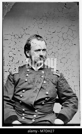 A portrait of Major General Lovell Harrison Rousseau, a significant ...