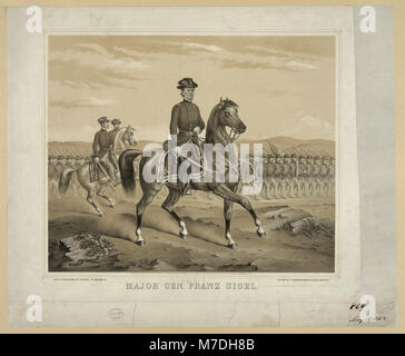Major General Franz Sigel, a prominent officer in the Federal Army ...