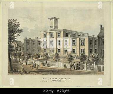 Mary Sharp College, located in Winchester, Tennessee, is depicted in ...