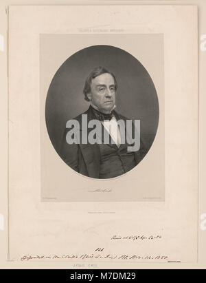 Gallery of illustrious Americans. Lewis Cass Stock Photo - Alamy