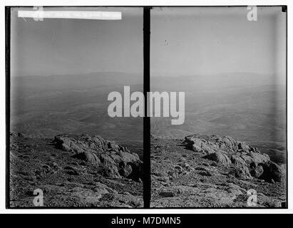A photograph of Mount Hermon, traditionally associated with the ...