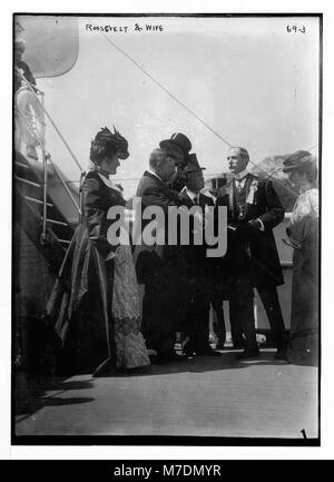 Edith Roosevelt, the wife of Theodore Roosevelt, was an influential ...