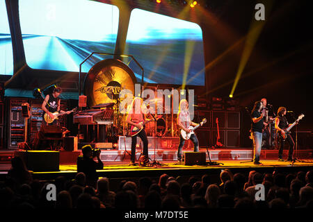 Kimberley Dahme performs with Boston in Boston, Massachusetts Stock ...