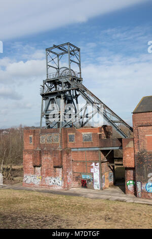 The preserved Barnsley Main Colliery at Barnsley, South Yorkshire Stock ...