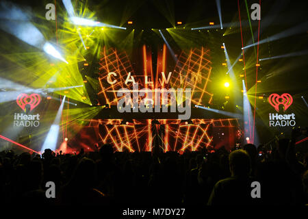 SUNRISE, FL - DECEMBER 21: Calvin Harris attends Y100's Jingle Ball ...