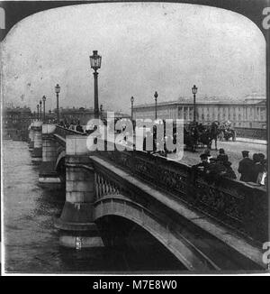 The Nicolai Bridge in St. Petersburg, Russia, captured in a photo ...
