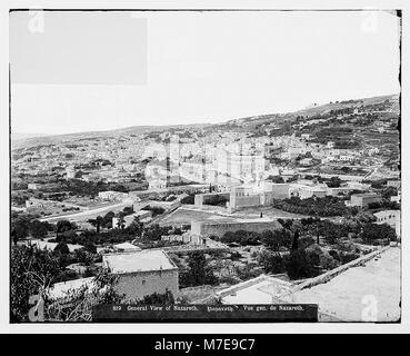 Northern views. Nazareth (En-Nasirah). 1898, Israel, Nazareth Stock ...