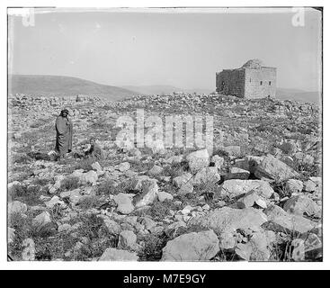 Mount Gerizim, located in the West Bank, is depicted in this image ...