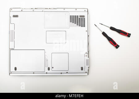Computer Motherboard Back Side Stock Photo - Alamy