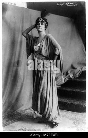 A model dressed in a design by Paul McCann during the Ganbu Marra ...