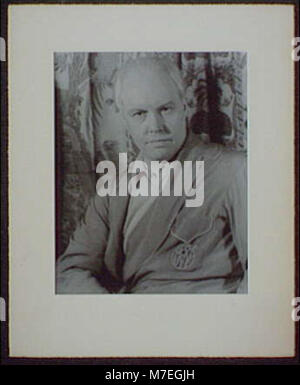 This portrait features Carl Van Vechten, an American photographer ...