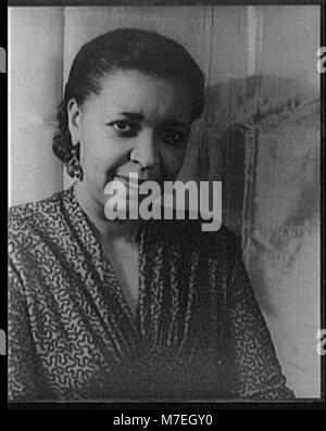A portrait of Ethel Waters, an iconic American singer and actress known ...