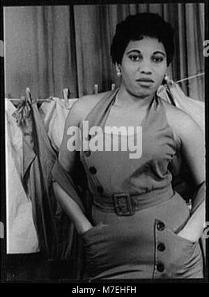 A portrait of renowned opera singer Leontyne Price, captured by ...