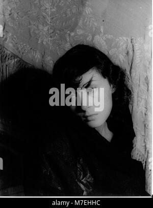 A portrait of Luise Rainer, the renowned actress, best known for her ...