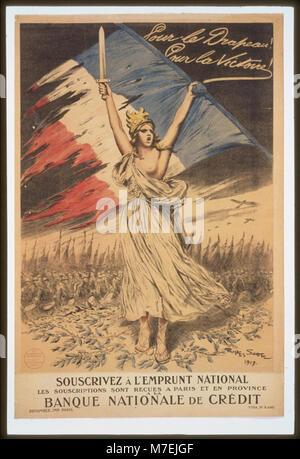 A historical French propaganda poster encouraging people to exchange ...