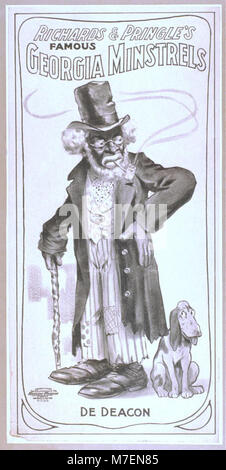 The Famous Georgia Minstrels, a renowned American minstrel troupe ...