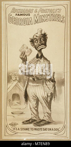 The Famous Georgia Minstrels, a renowned American minstrel troupe ...
