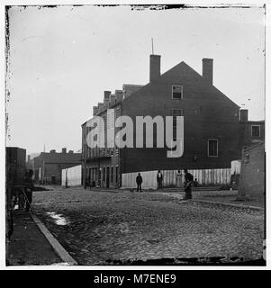 A photograph of Castle Thunder, a historical site located on Cary ...