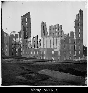 A photograph depicting a ruined city during World War One, taken by the ...